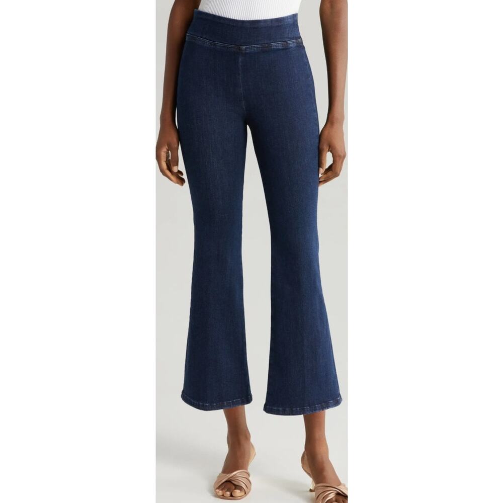 Frame The Jet Set Crop Mini Bootcut Flare Pull On Jea… - Gem